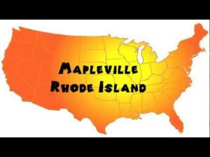 What is the location of Mapleville, Rhode Island? - The Rhode Island ...